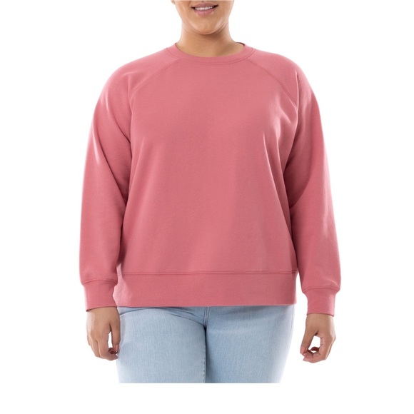 Terra & Sky | Tops | Terra Sky Plus Size Fleece Sweatshirt Size 4x ...
